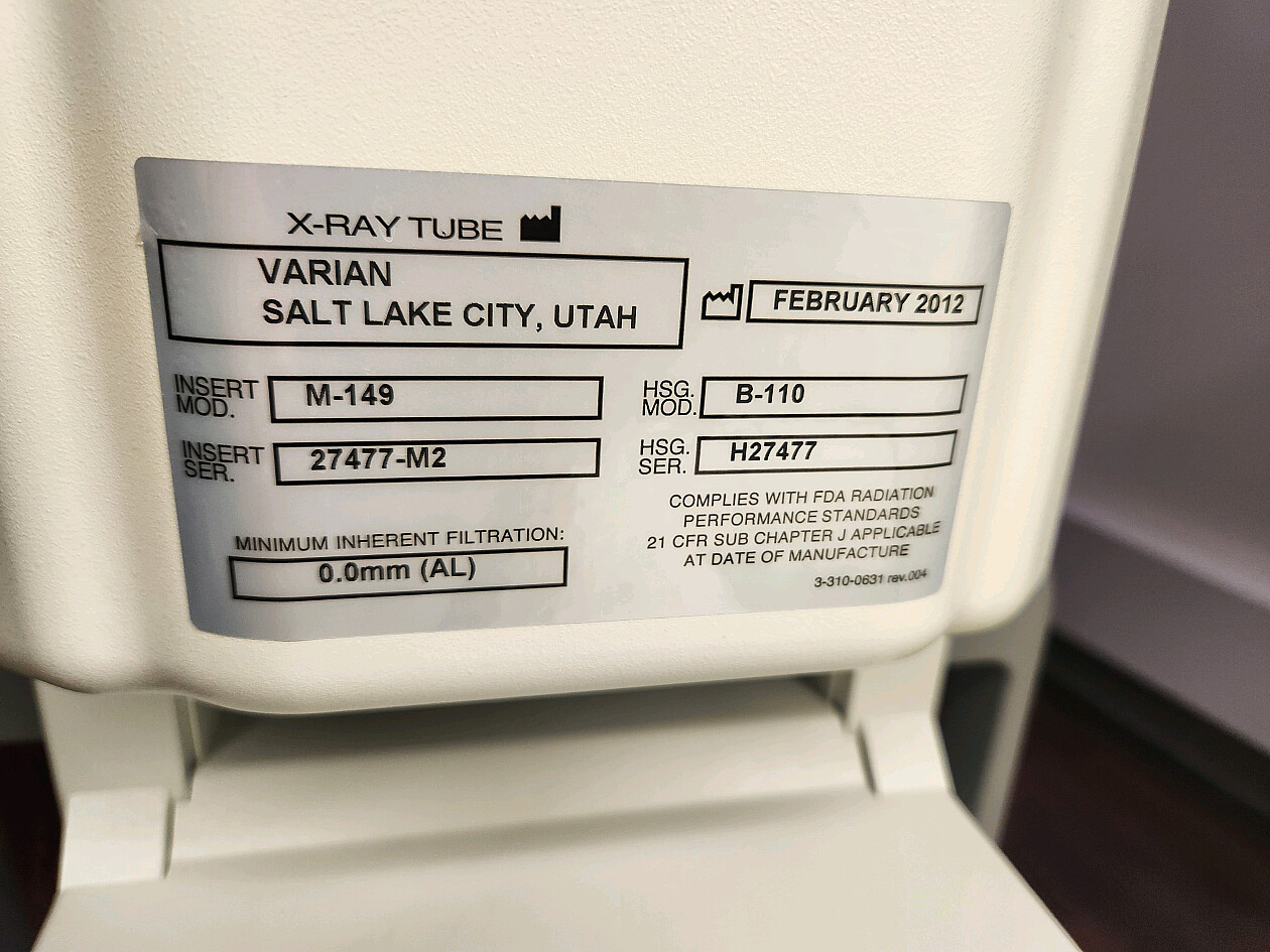 2012 Hologic MultiCare Platinum Stereotactic Unit