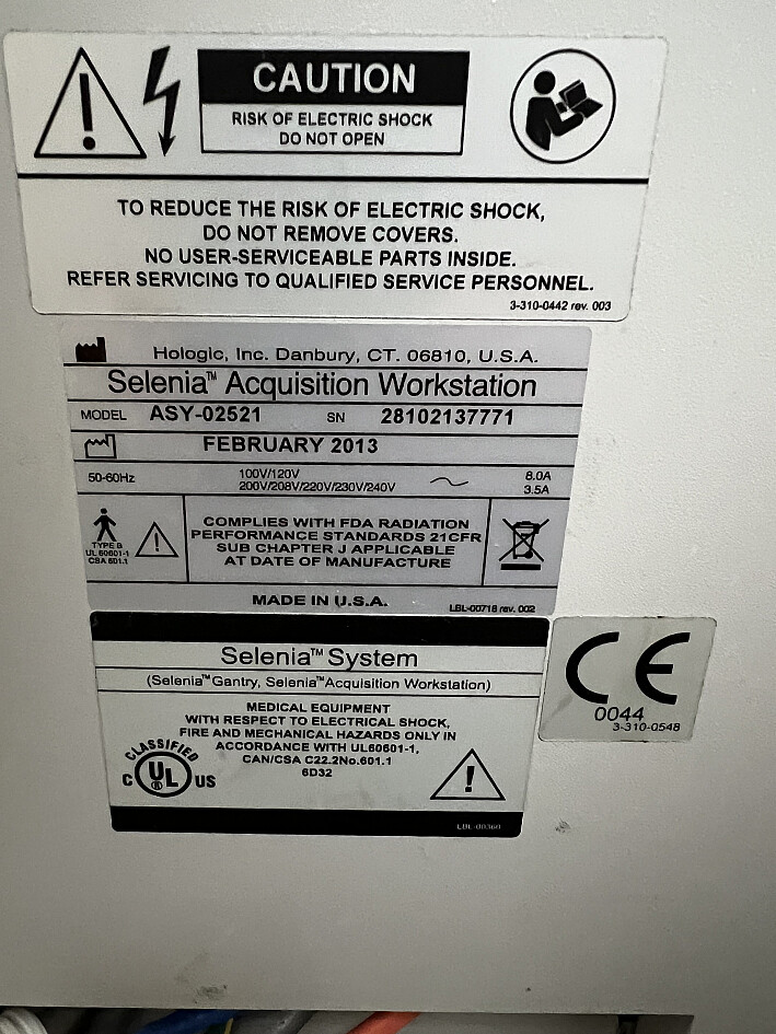 2013 Hologic Selenia