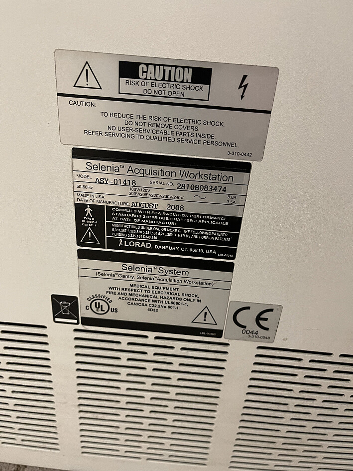 2010 Hologic Selenia