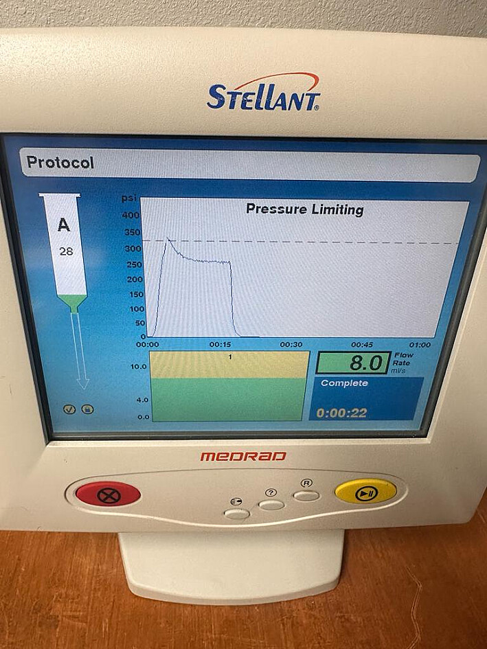 2016 MEDRAD Stellant Dual Head CT Injector