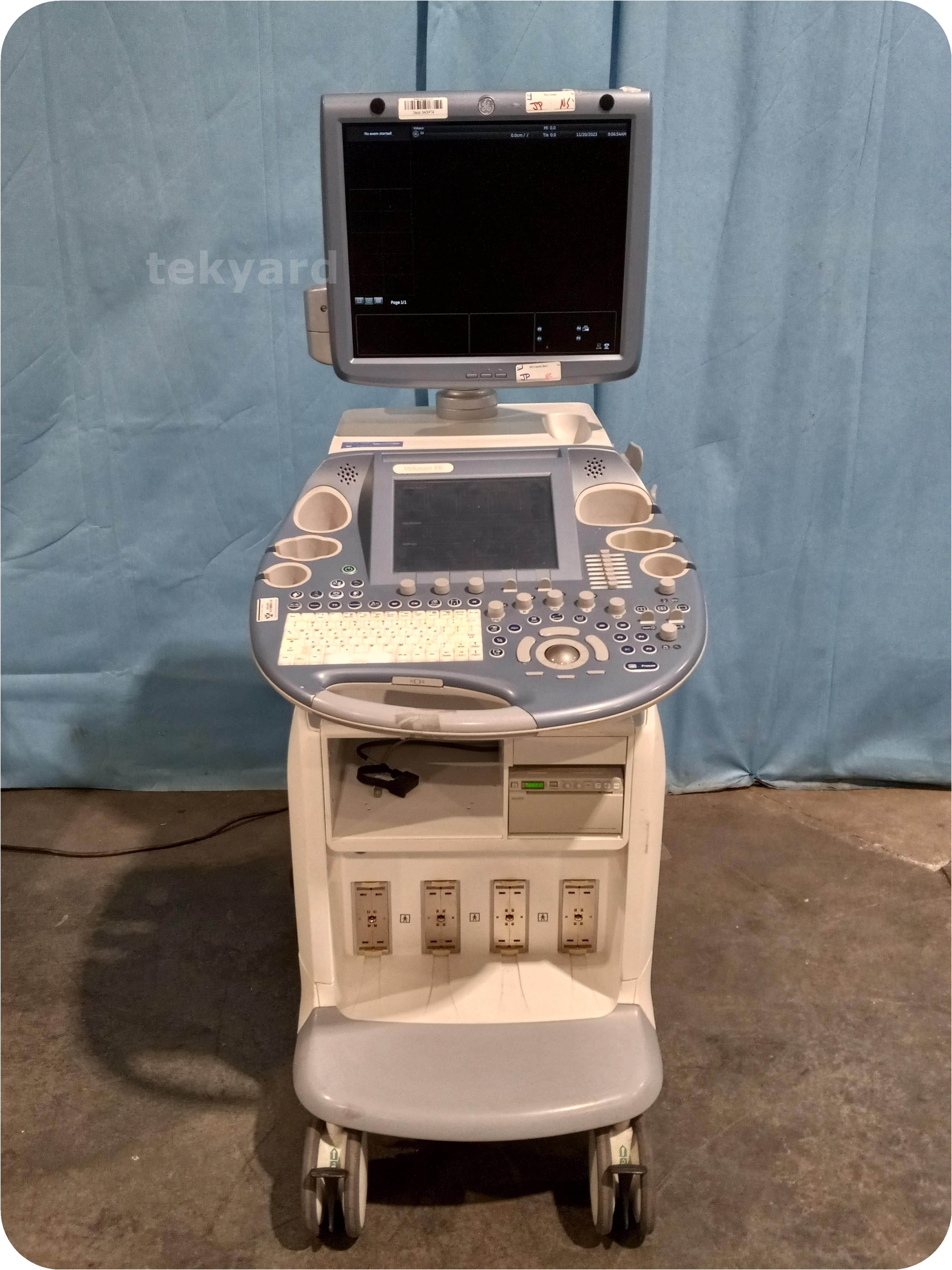 2012 GE Voluson E6 Ultrasound System