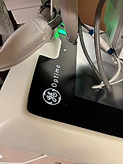 2015 GE Optima XR 220 Portable with Flashpad and GE Proteus Chest Room