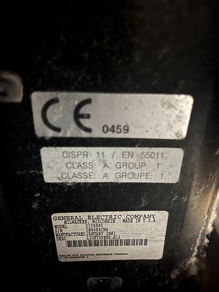 2003 GE Lightspeed 16