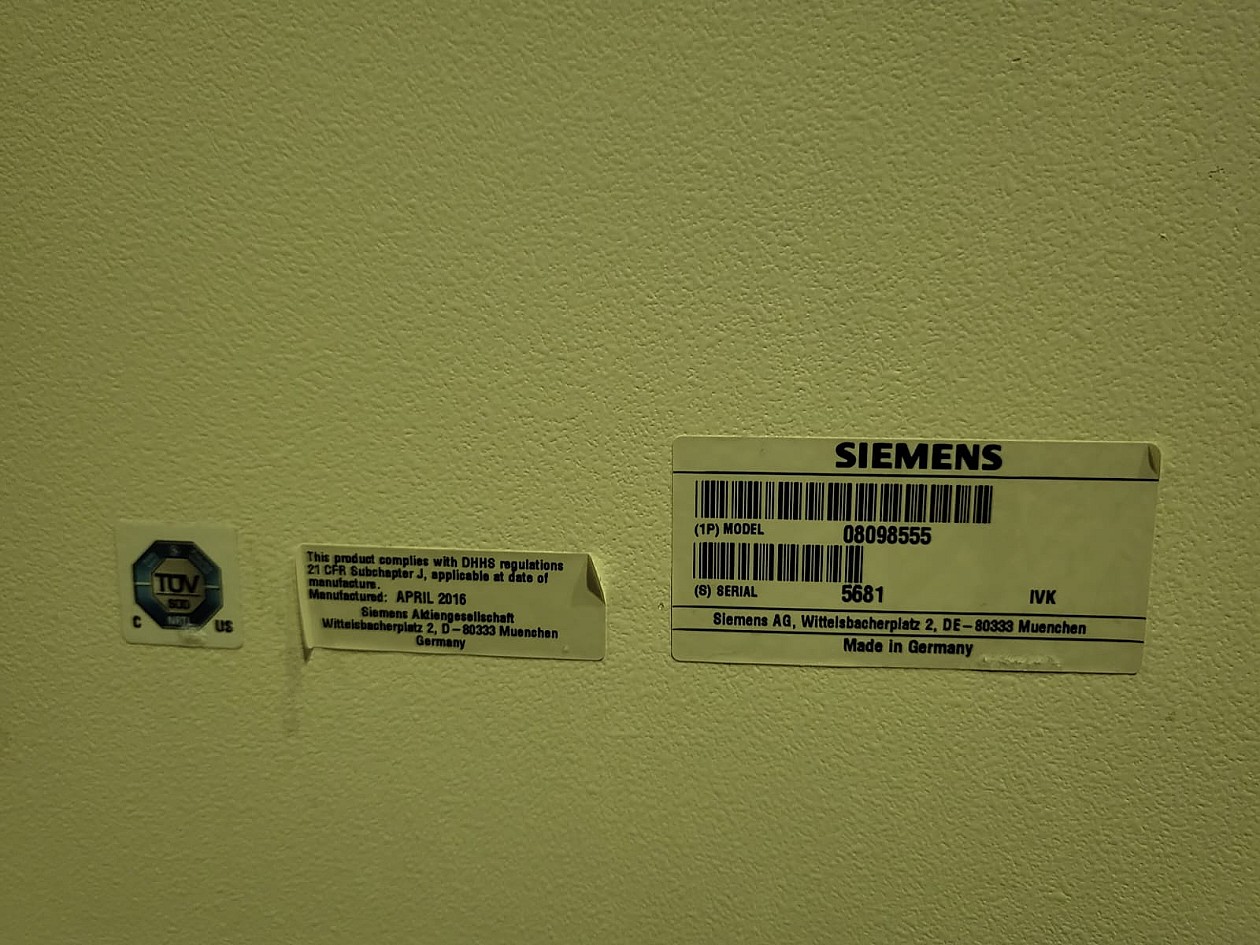 2016 Siemens Definition AS 64 CT Scanner